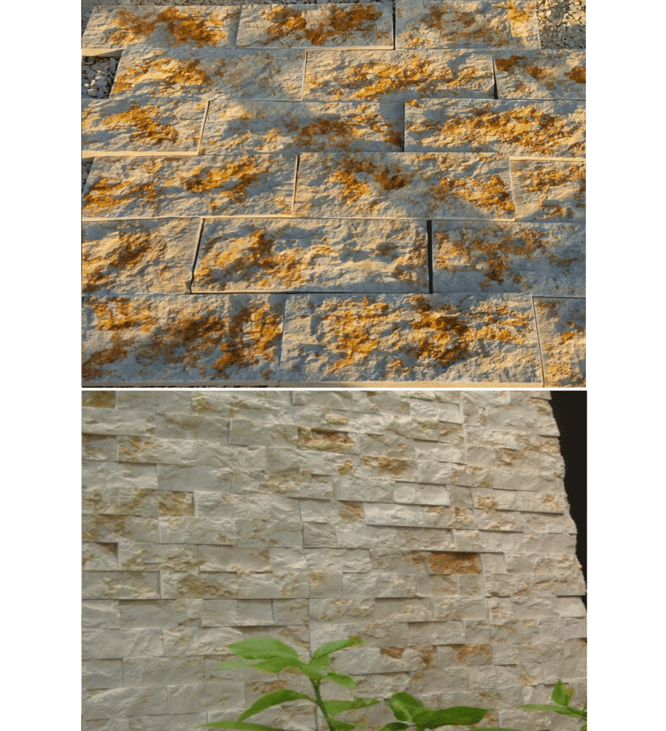 Sunny Split Face Limestone - Best (1) Limestone Paving Color
