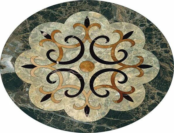 Waterjet Marble Medallion- Top (3) Surprising Output Quality